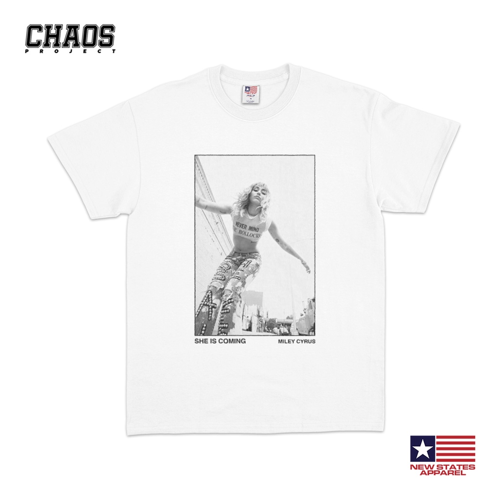 Miley Cyrus - She Is Coming Album | Music T Shirt | Shopee Malaysia