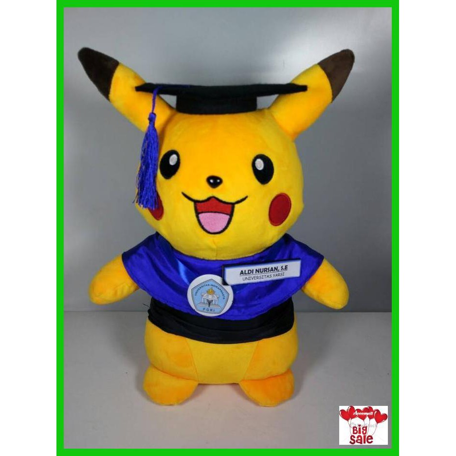 Graduation - Pokemon Graduation Doll M Packing Mika - Asliii. | Shopee ...