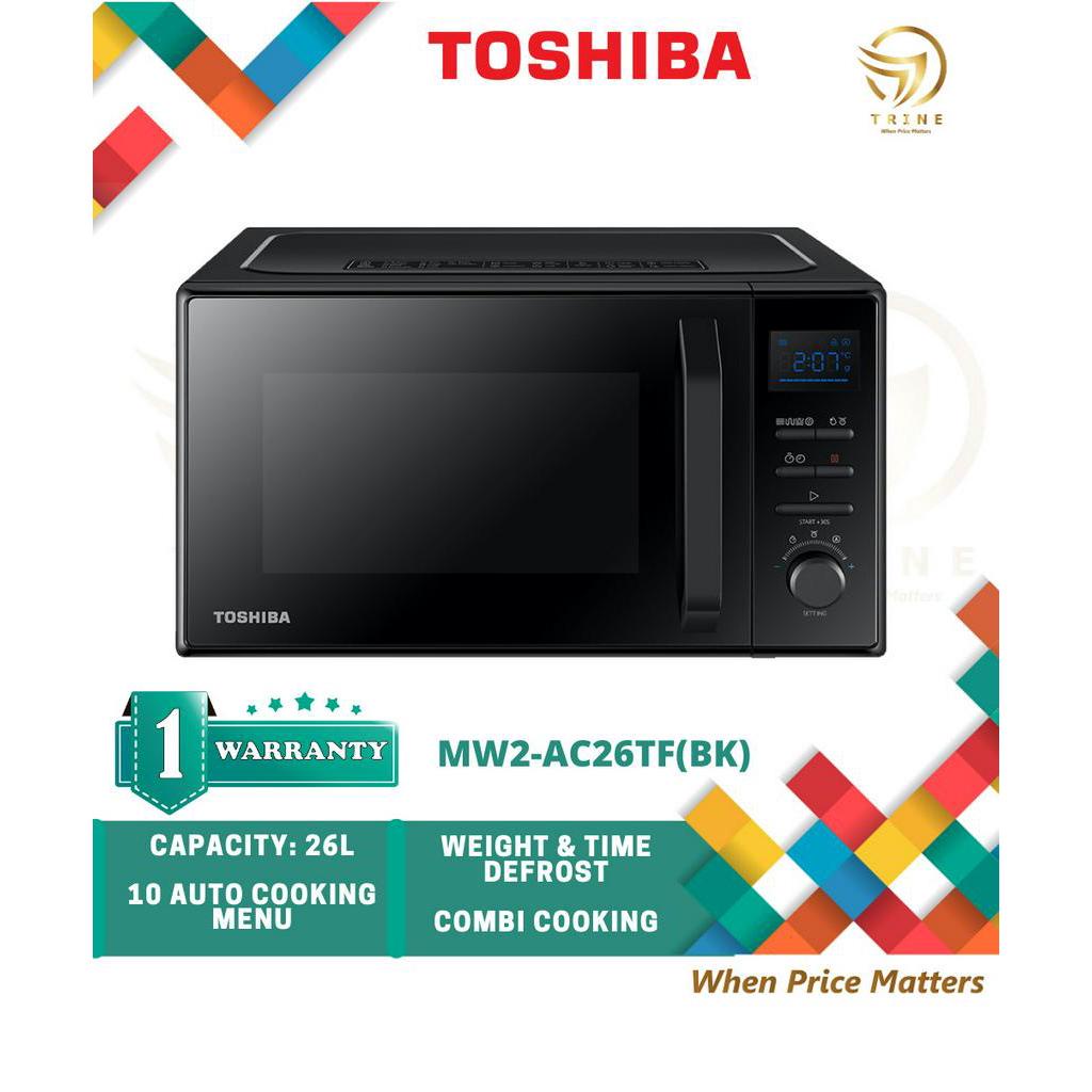 TOSHIBA 26L MICROWAVE OVEN WITH CONVECTION MW2-AC26TF(BK) | Shopee Malaysia