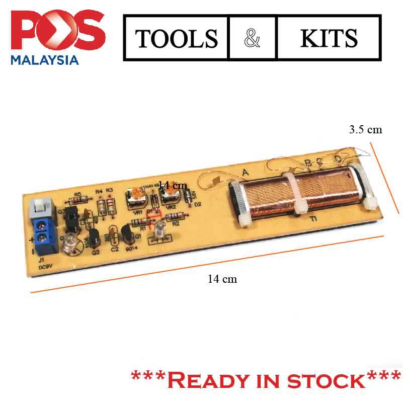 Metal Detector Kit with Indicator Lamp [Pengesan Logam dgn Lampu ...