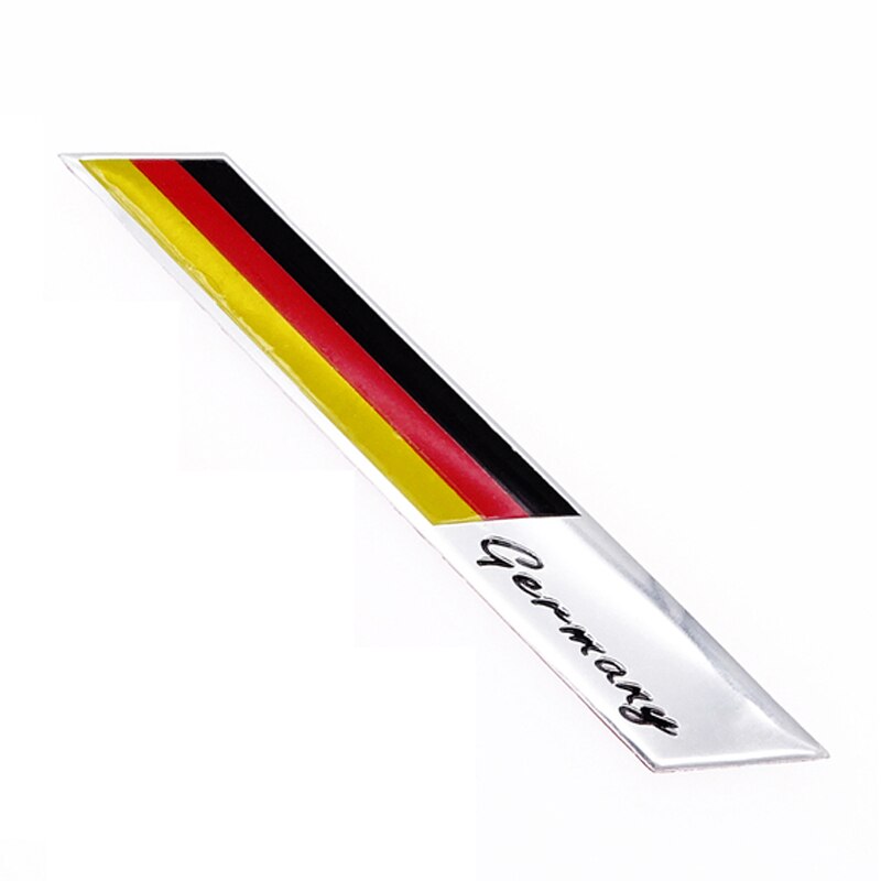 Universal Car Sticker German Flag Emblem Badge Emblem Deutsch Bumper ...