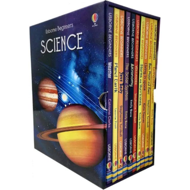 Usborne Beginners Science Box set (10 hardcover books) | Shopee Malaysia