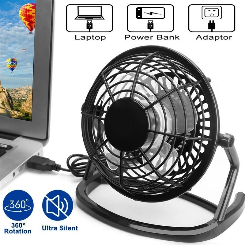 Summer Fashion Portable Desktop USB Fan/ DC 5V Mini Cooler 180 Degree ...