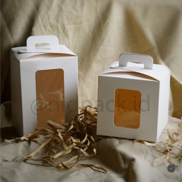 20cm Dry Cake Box (White) | Shopee Malaysia