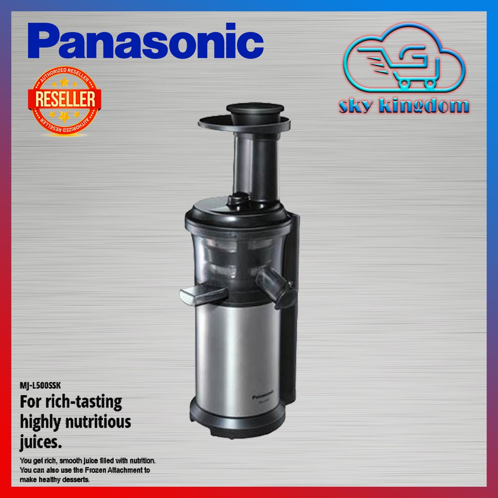 Panasonic Slow Juicer MJ-L500SSK | Shopee Malaysia