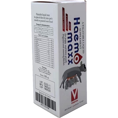 Haemomaxx 100ml supplement (Veterinar) | Shopee Malaysia