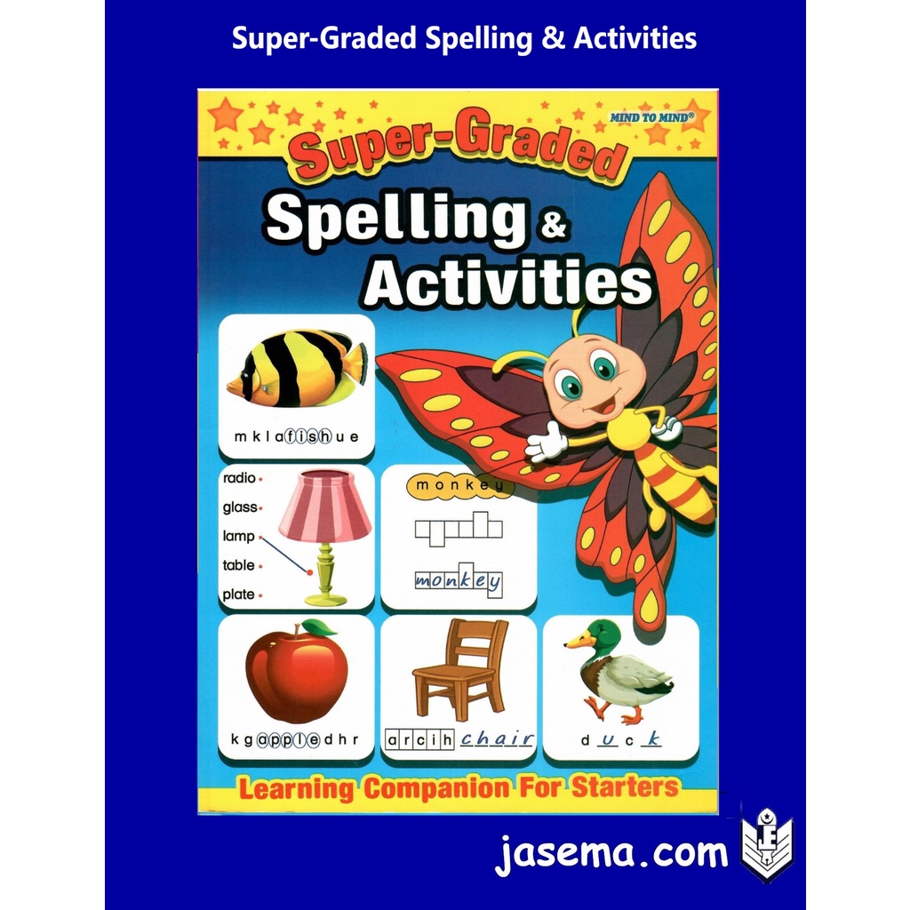 Super-Graded Spelling & Activities For Preschool | Shopee Malaysia
