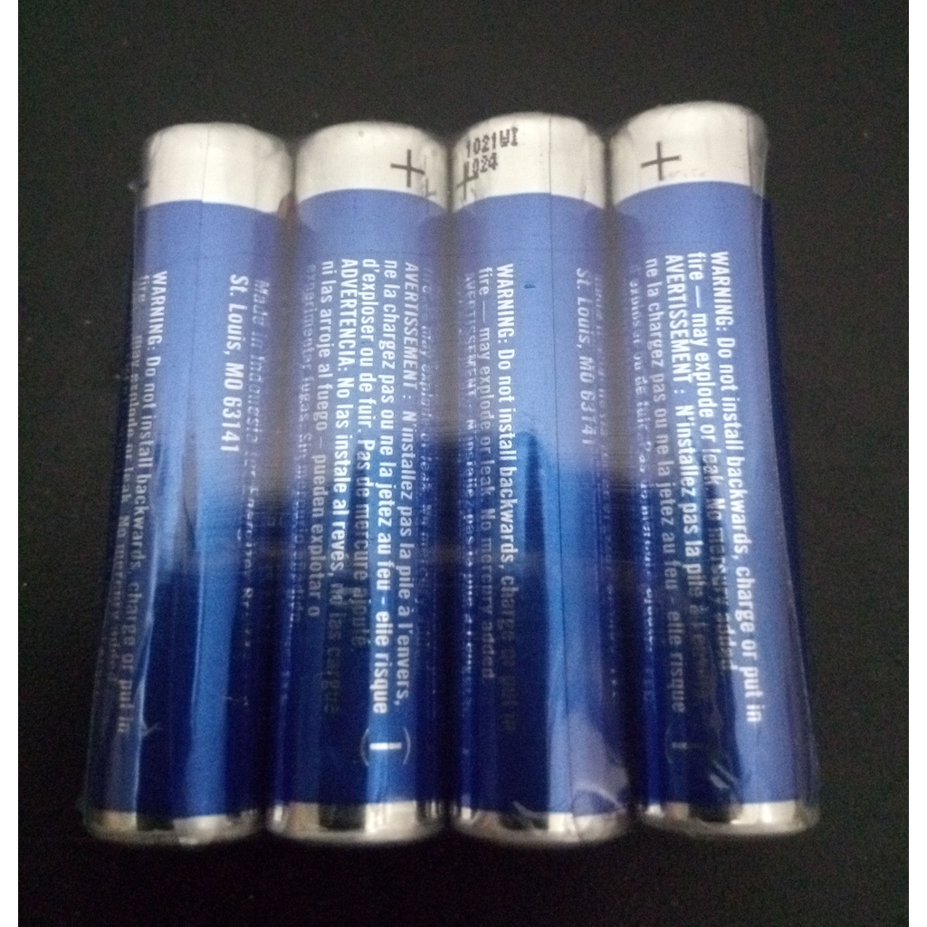 Eveready General Purpose Battery AAA, Blue AAA4 912 SW4 / Eveready ...