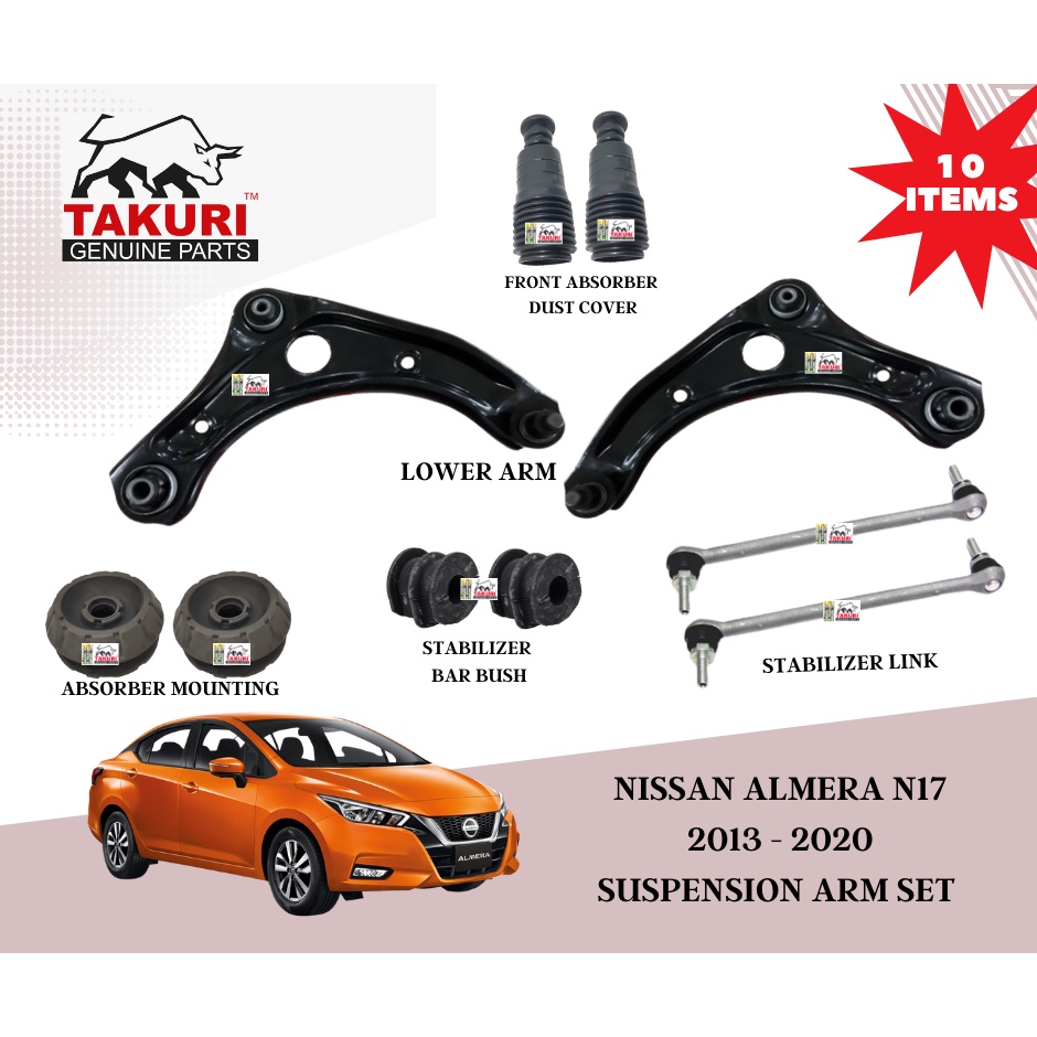 Takuri combo suspension arm front lower arm absorber mounting nissan ...