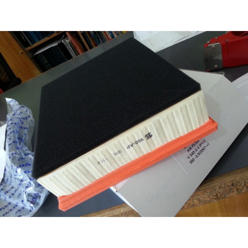 AIR FILTER VOLVO V50 S40-2.4 (P11) S80-2.5 (2007) C70-2.4 (2006) WINX ...