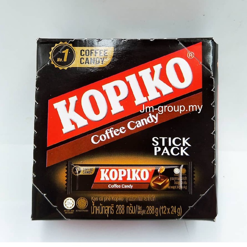 Kopiko Coffee Candy Stick Pack 288g (12X 24G) | Shopee Malaysia