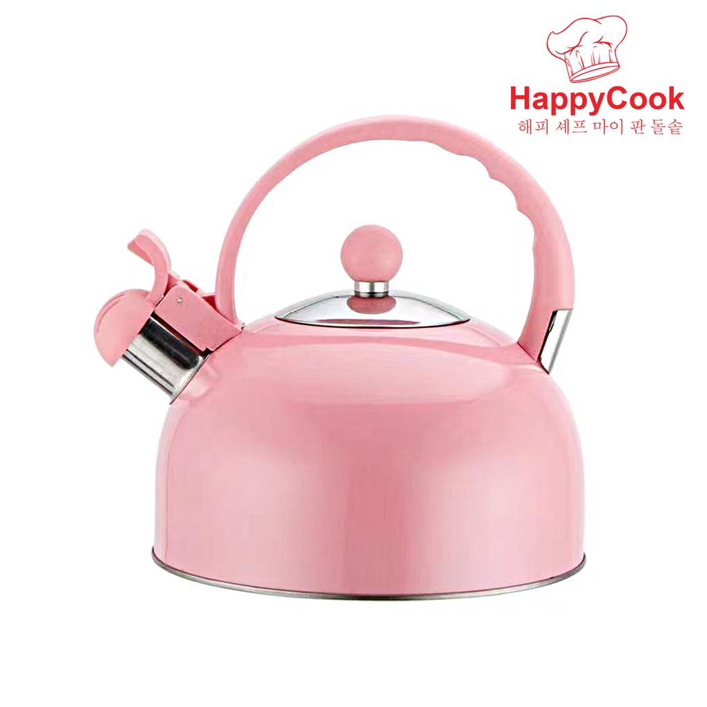 HappyCook 2.5L Whistling Kettle / Cerek Air Panas Berbunyi / 不锈钢口哨熱水壺 ...