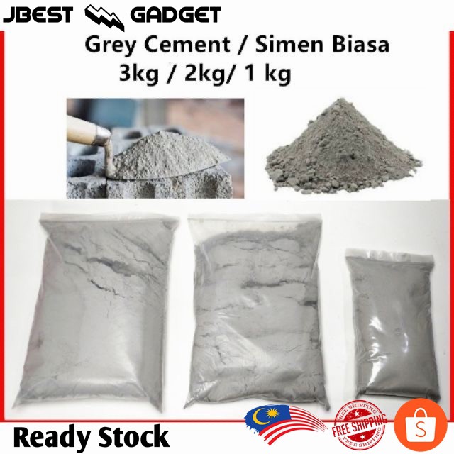 Grey Cement/ Simen Biasa Membaiki Rumah/ Concrete Cement | Shopee Malaysia