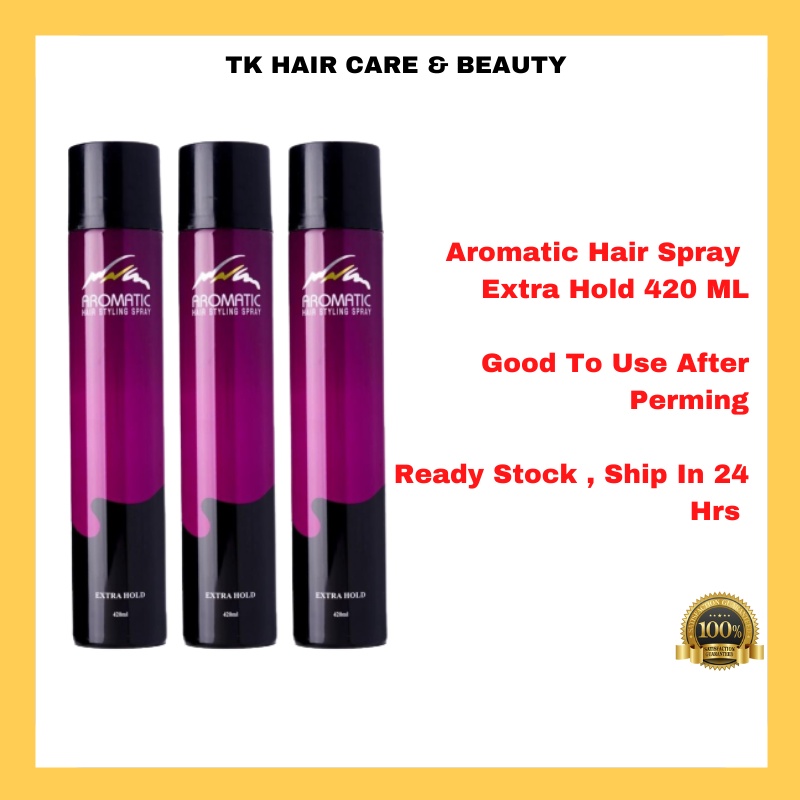 Aromatic Hair Spray Ready Stock Aromatic Styling Hair Spray Extra Hold ...