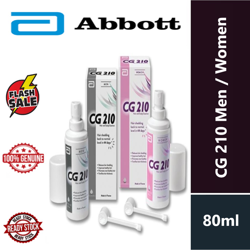 Abbott CG210 Hair and Scalp Essence Female / Male 80mL | Shopee Malaysia