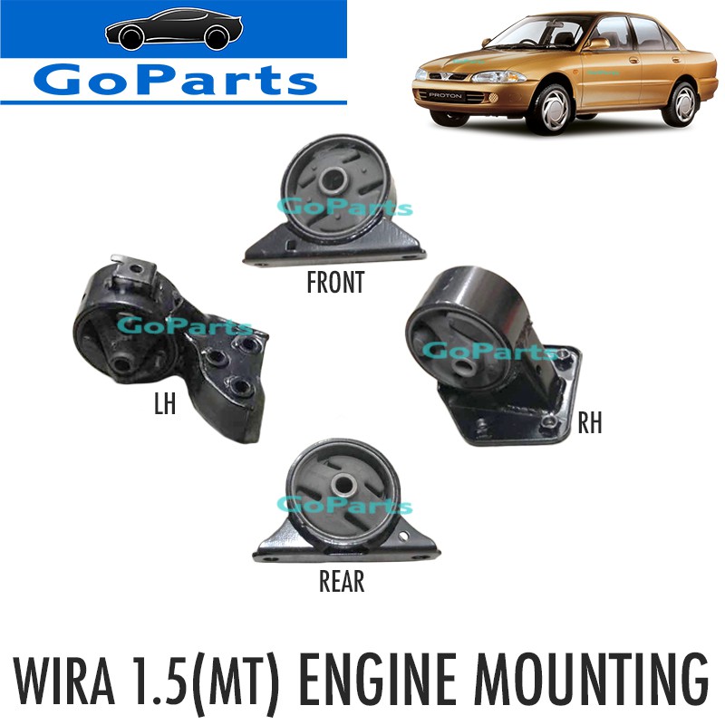 PROTON WIRA 1.3 / 1.5 ENGINE MOUNTING KIT MANUAL | Shopee Malaysia
