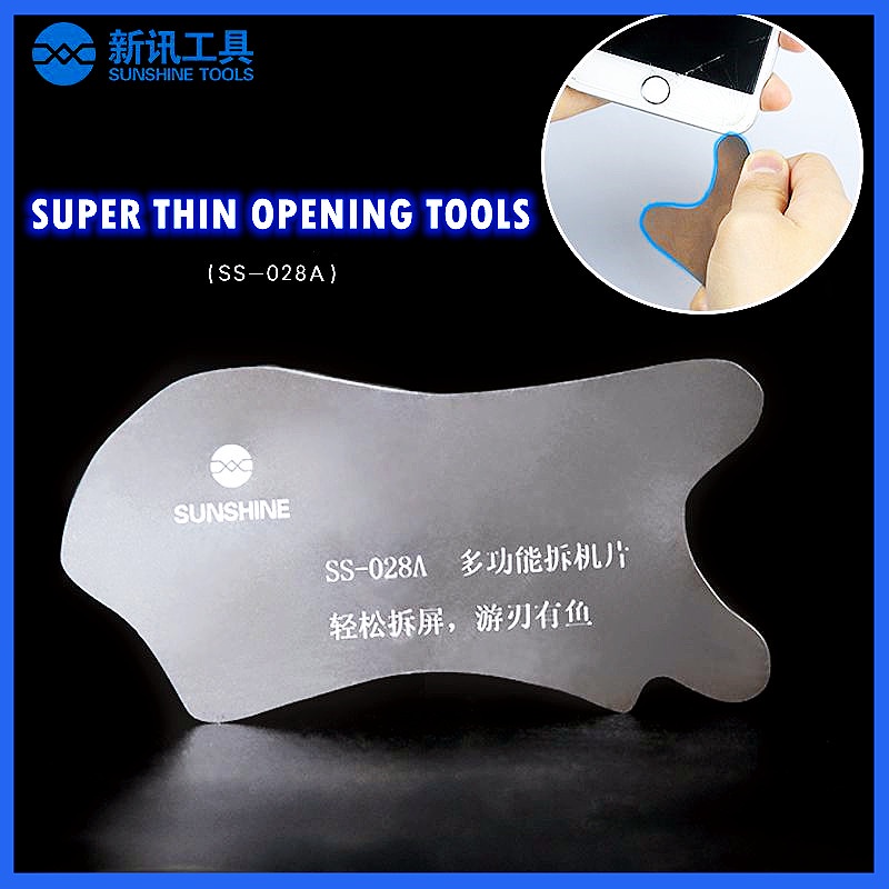 SUNSHINE SS-028A STAINLESS STEEL LCD SCREEN OPENING TOOL SOFT THIN PRY ...