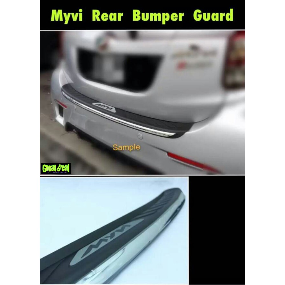 Alza Myvi Vios Rear Bumper Guard | Shopee Malaysia
