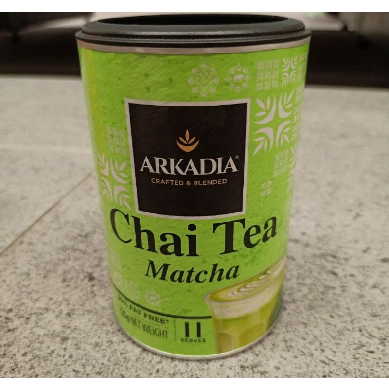 Arkadia Drinking Powder Chai Tea (Matcha/Spice/Vanilla/99% Sugar Free ...
