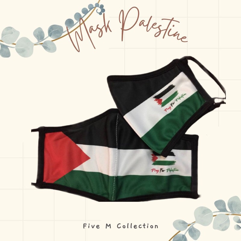 mask bendera Palestine | Shopee Malaysia