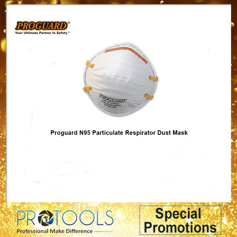 Proguard N95 Particulate Respirator Dust Mask by pcs | Shopee Malaysia