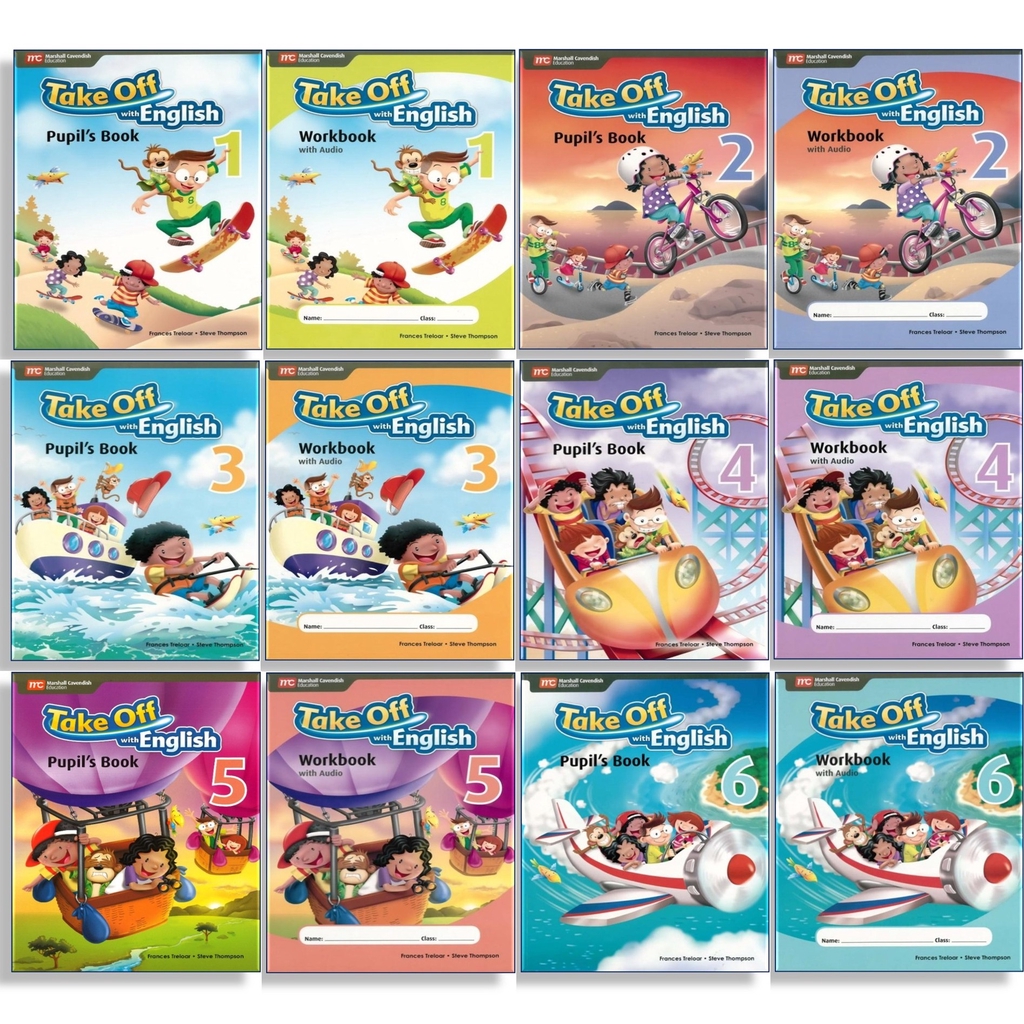 Take off With English Textbook and Workbook Primary1-6 for the ...