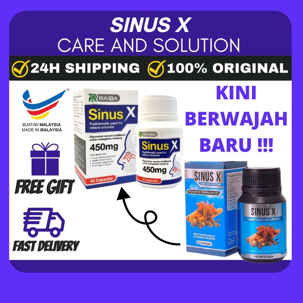 [READY STOCK +100% ORIGINAL HQ] RAIQA UBAT RESDUNG SINUS CARE SINUS X ...