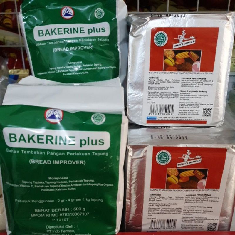 Bakerine Plus/Baker's bonus A (100gr) / Bread softener / Bread Improver ...