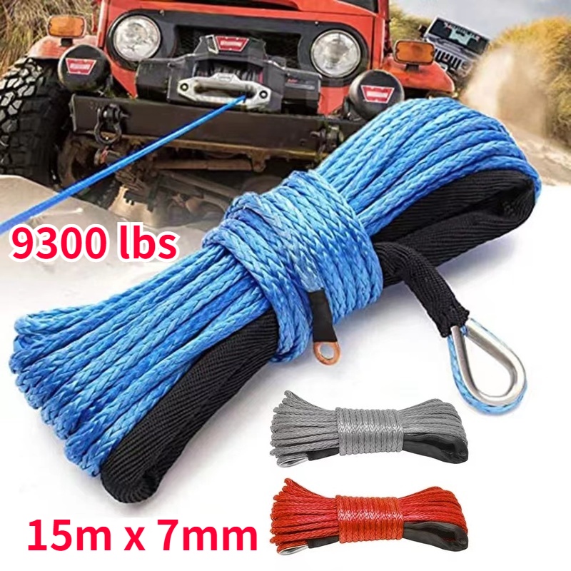 High Strength Synthetic Electric Winch Rope used for ATV & 4 x 4 ...