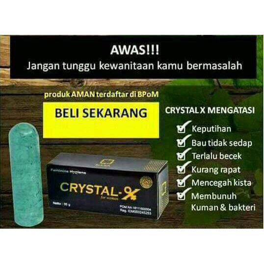 Crystalx Nasa Original NCX | Shopee Malaysia