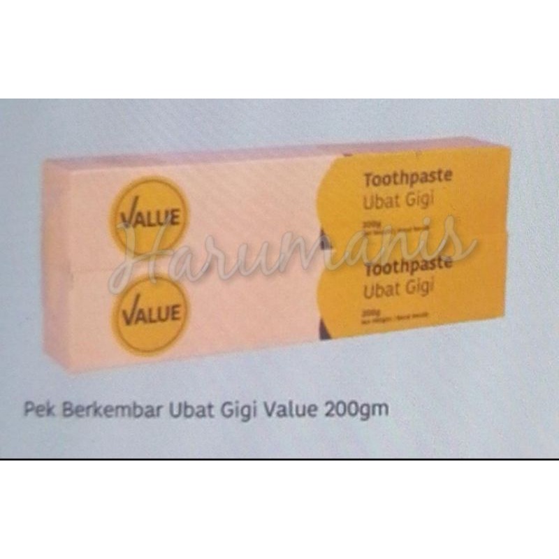 [TERMURAH] Pek Ekonomi Ubat Gigi Lotus's | Tesco Value Pack Toothpaste ...