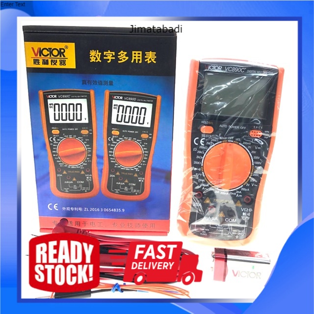 VICTOR VC890C+ DIGITAL MULTIMETER | Shopee Malaysia