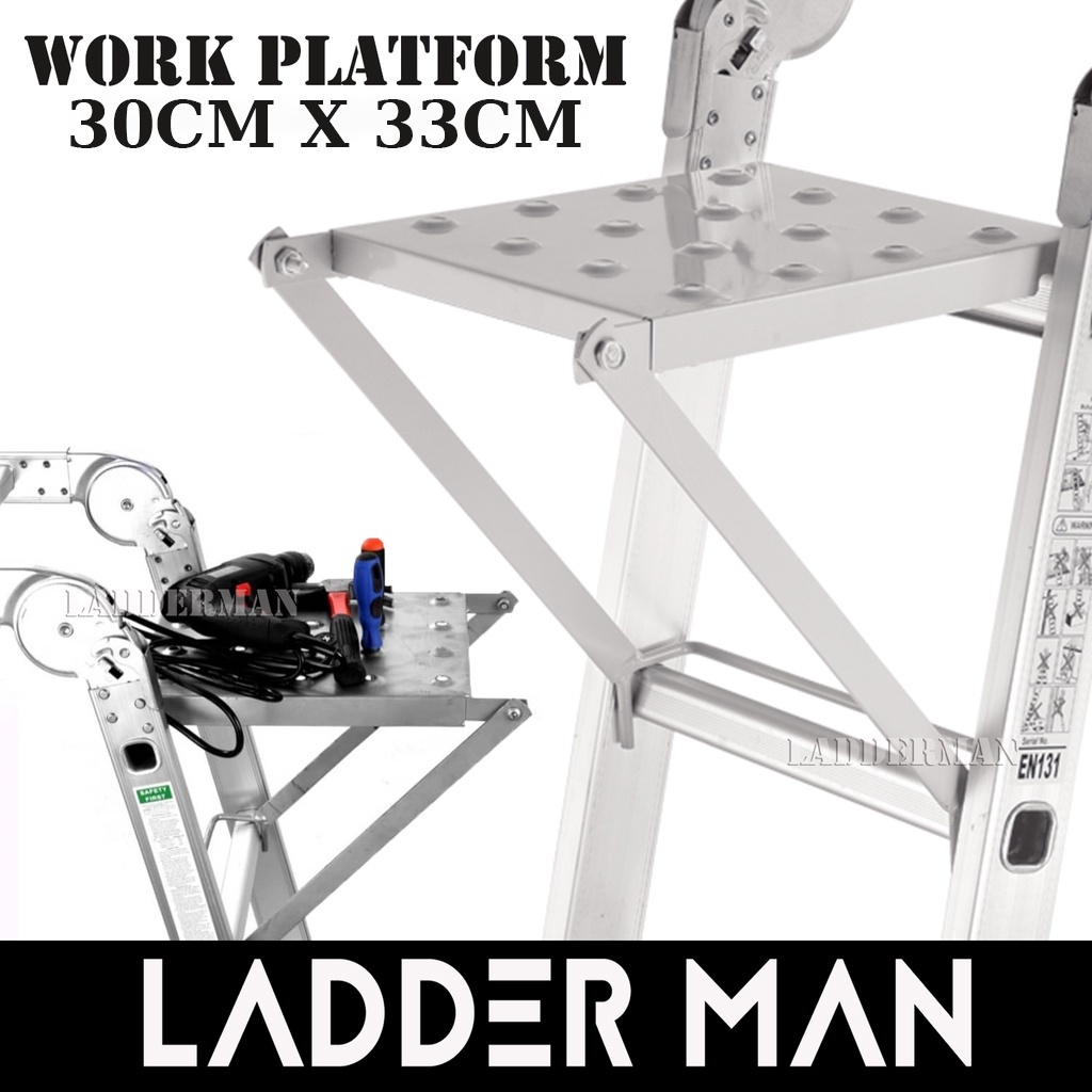 Multipurpose Universal Ladder Work Platform Anti-Slip Small Platform ...