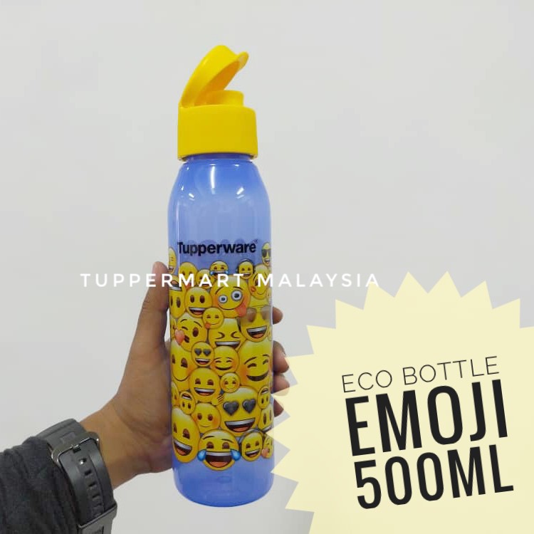 Tupperware Eco Bottle Emoji 500ml (Rare) (1) | Shopee Malaysia