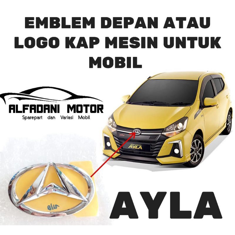 Daihatsu ayla ORIGINAL Front logo | Shopee Malaysia