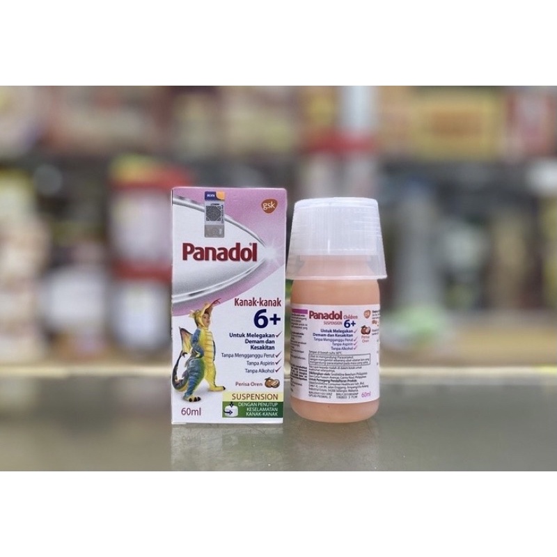 Panadol Sirup Untuk Kanak-Kanak 60ml Panadol Syrup For Children 60ml ...