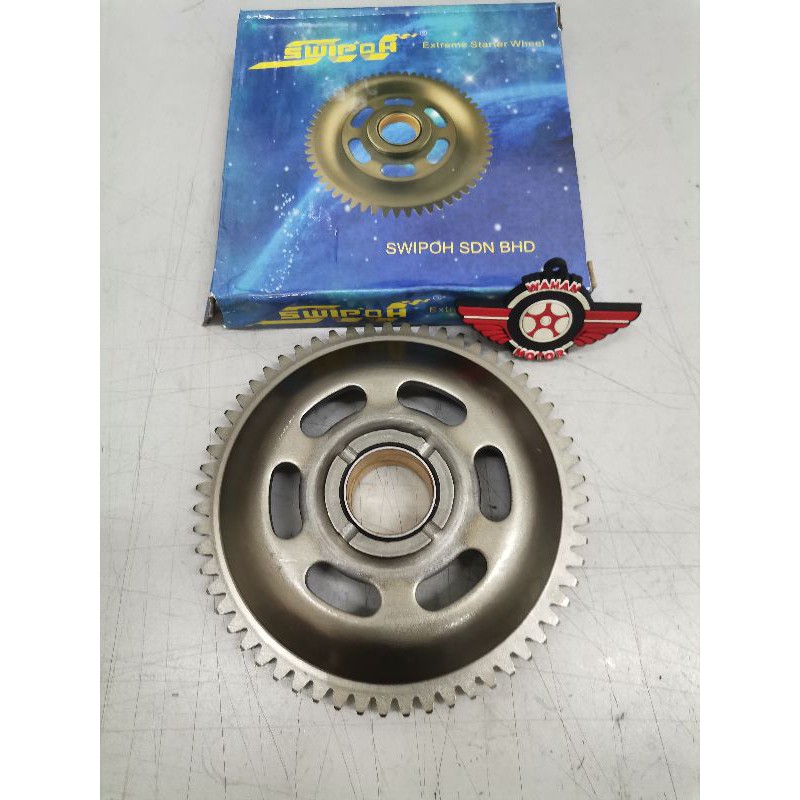 SwIpoh Extreme Starter Wheel Siap copper bush One Way Starter Gear for ...