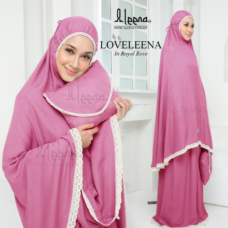Loveleena by Telekung Aleena HQ (Original) | Shopee Malaysia