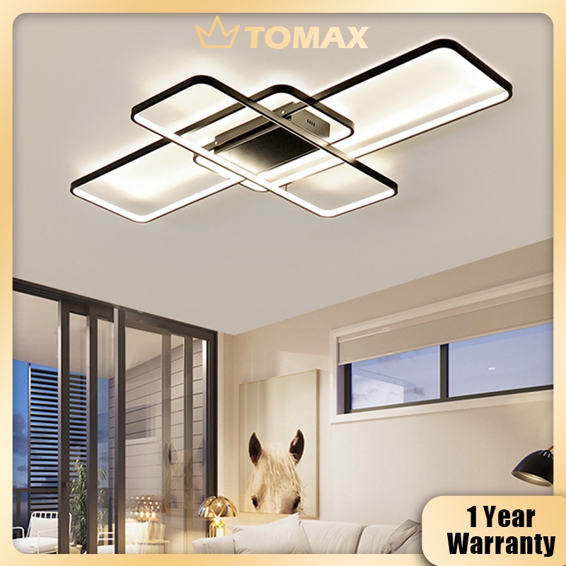 [Remote Control] TOMAX 90CM LED Rectangular Aluminum Ceiling Light For ...