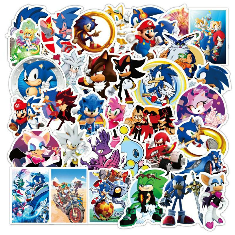 sonic the hedgehog stickers | Shopee Malaysia