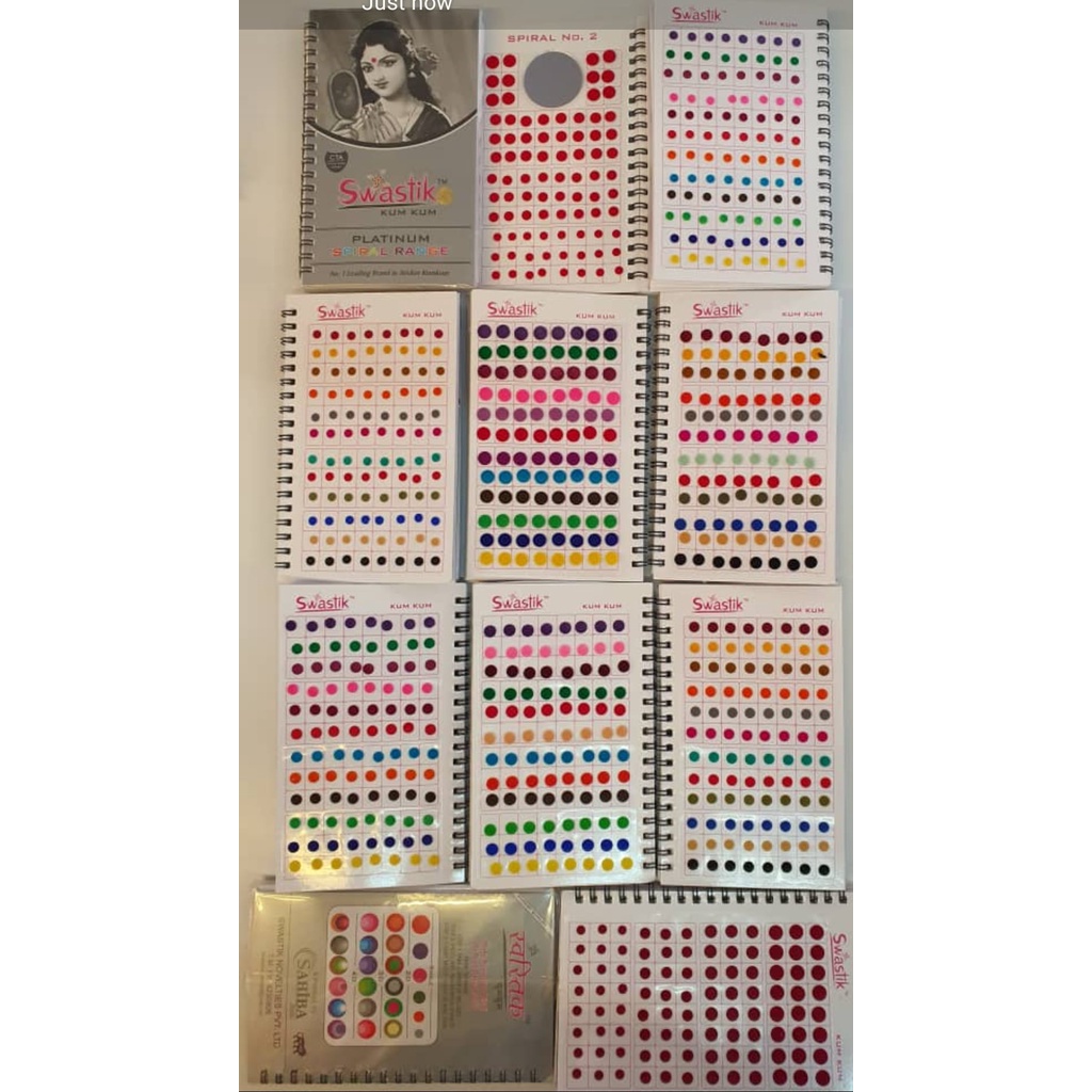 BINDI POTTU BOOKLET SWASTIK 960PS ( PROMO PRICE ) | Shopee Malaysia