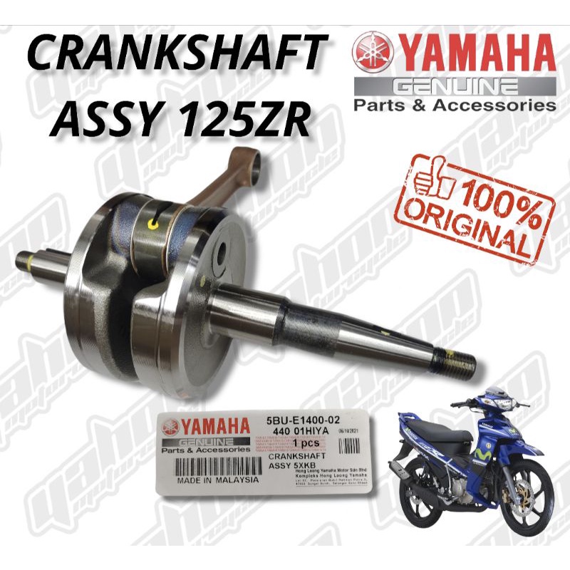 💯 ORIGINAL CRANKSHAFT ASSY YAMAHA 125Z 125ZR | Shopee Malaysia