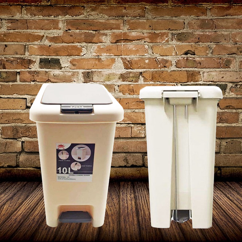 Dustbin 10 Litre with Pedal | Shopee Malaysia