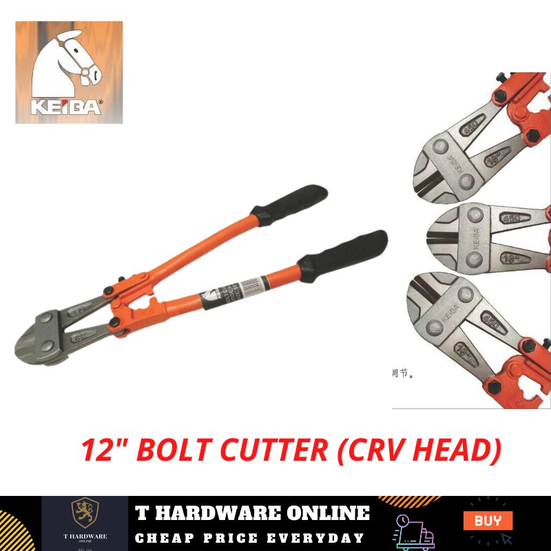 BRANDED KEIBA High Quality Heavy Duty Bolt Cutter (CRV HEAD)(12 ...