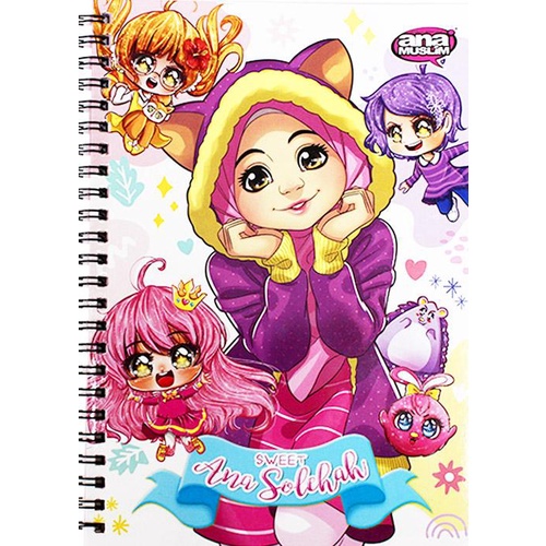 ANA MUSLIM - Buku nota A5 SUPER SQUISHY White NB 259B - NOTE BOOK ...
