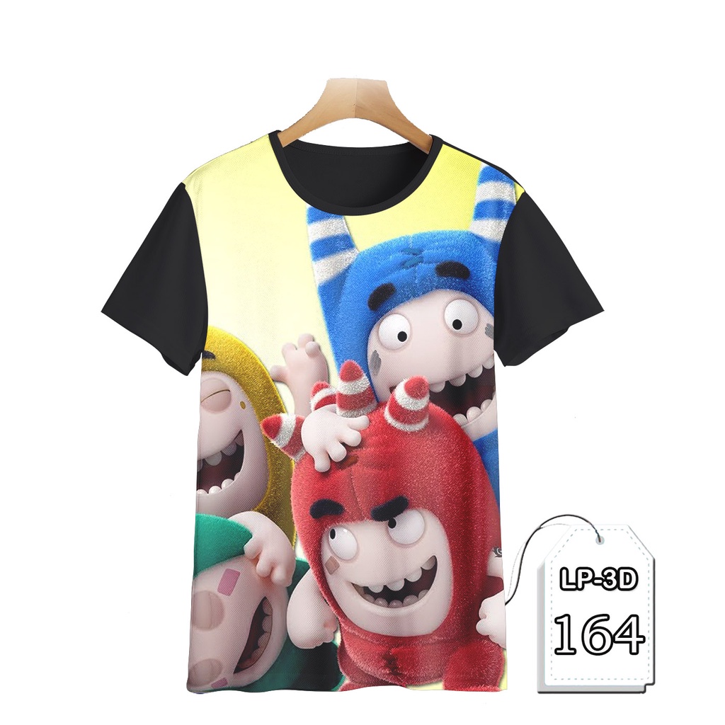 Oddbods 3D Printing T-Shirt Oddbods Children's Clothes Cartoon TV ...