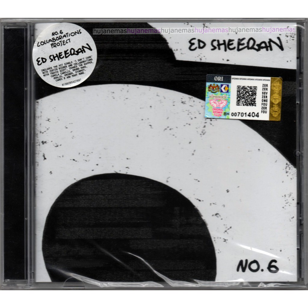 ED SHEERAN - No 6 Collaborations Project 2019 WARNER MUSIC EU EDITION ...