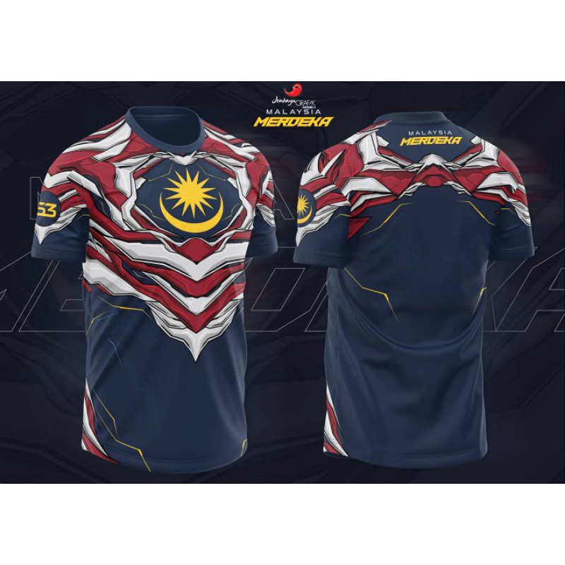 Baju Merdeka Cyborg (MERDEKA 2020) | Shopee Malaysia
