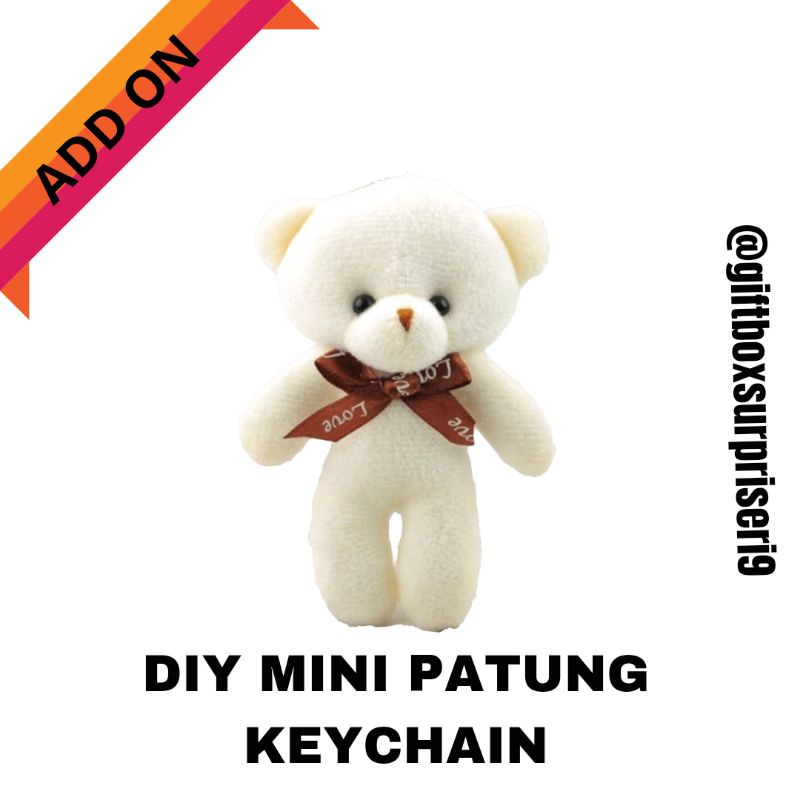 (ADD ON DEAL) DIY MINI PATUNG KEYCHAIN | Shopee Malaysia