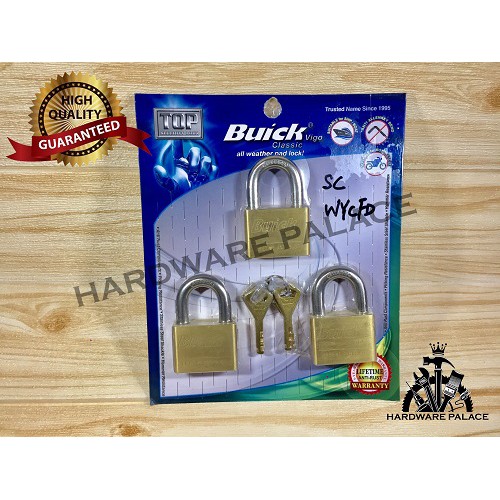 All Weather Pad Lock ( One key open three lock) / Mangga Berquality ...